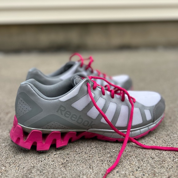 Reebok | Shoes | Womens Pink And White Reebok Shoes | Poshmark